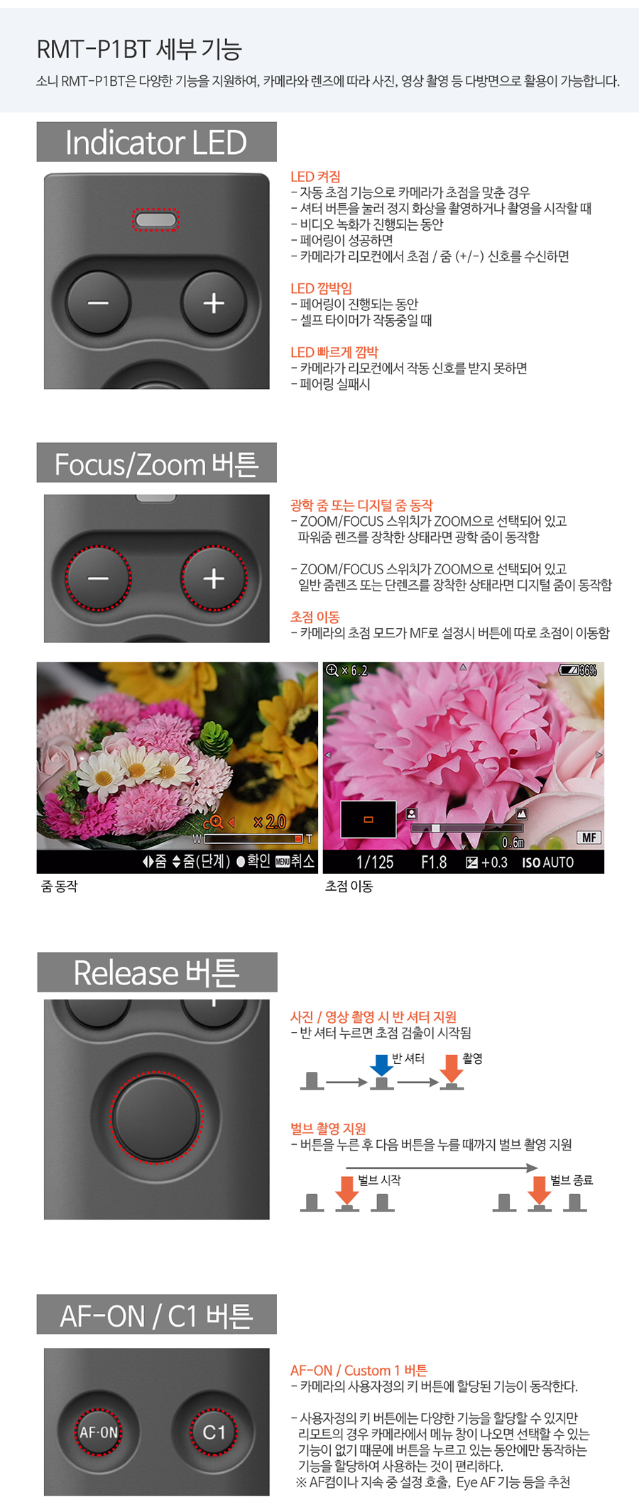 소니 RMT-P1BT 블루투스 무선리모컨 - 감도 깊은 취향 셀렉트샵 29CM