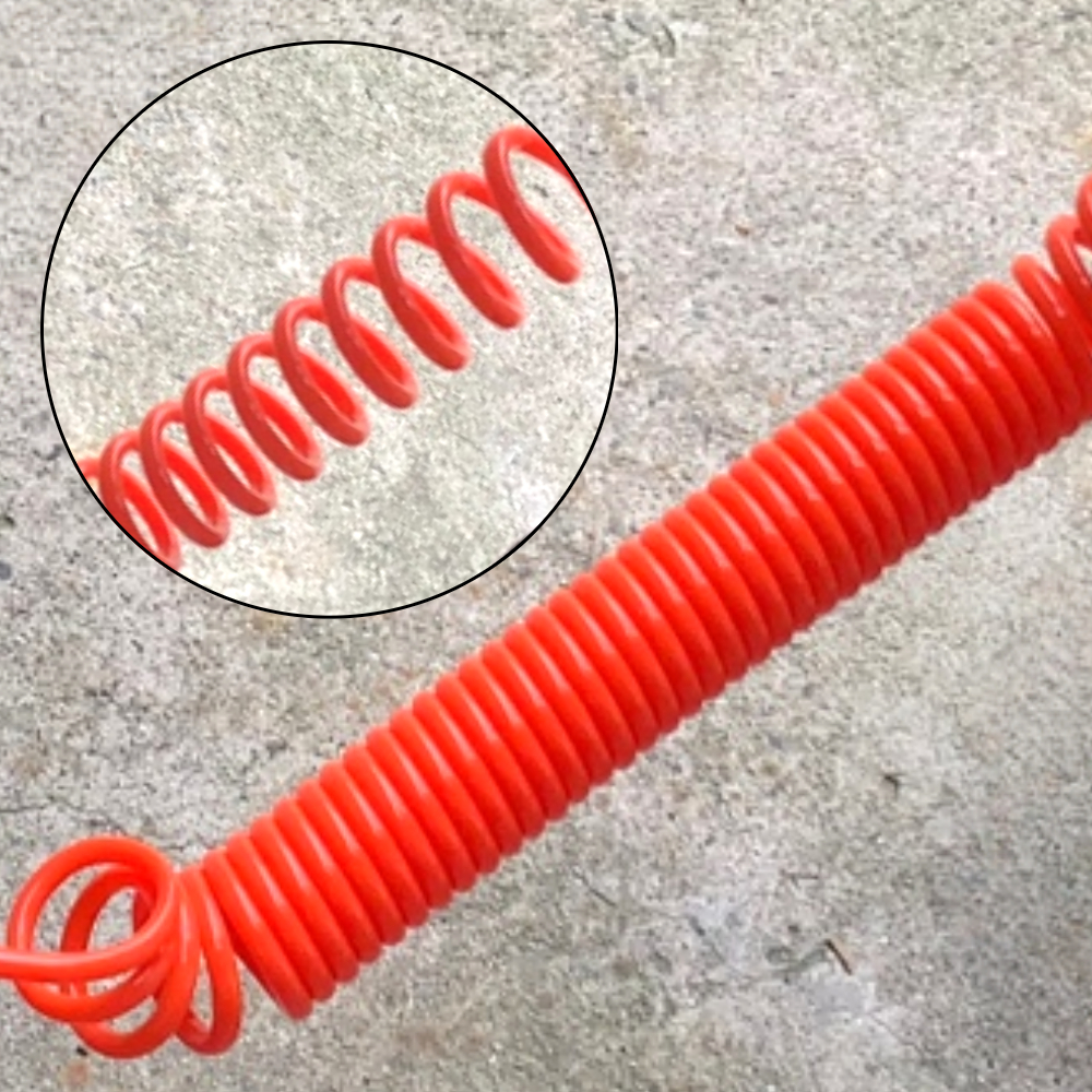 콤프레샤 우레탄 코일 에어호스 8mm x 9m 파라브로 산업용품 파라브로-B2B전문