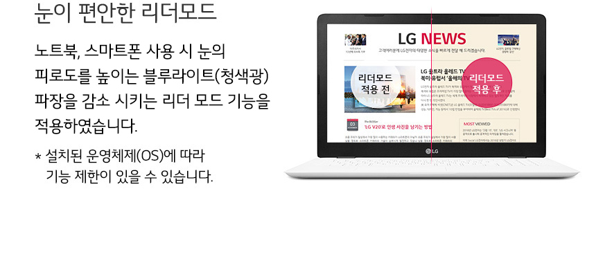 울트라 PC 15UD470-GX3DK [4GB 추가(총8GB) + 500GB(HDD) + Win10 Home 64bit 설치]|| / 디바이스마트