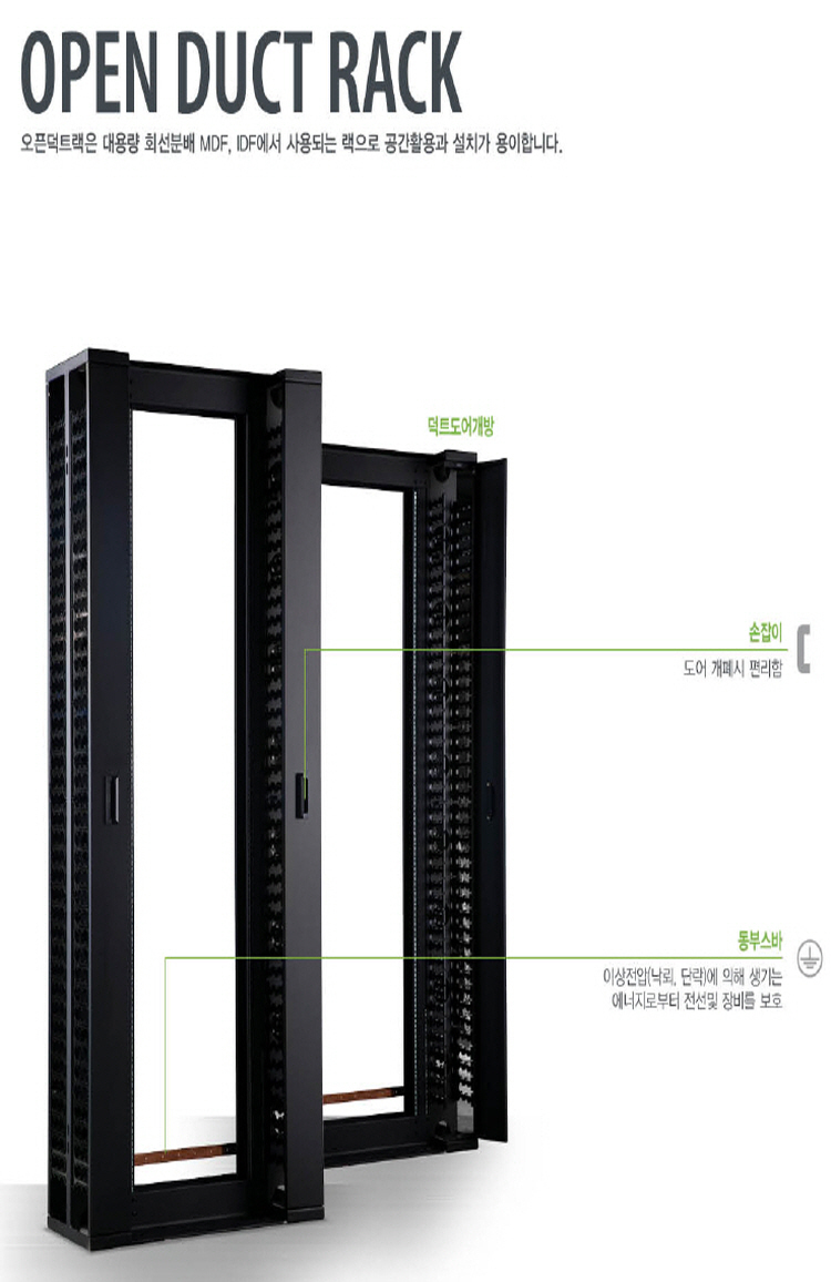 [SG] SGOD-DUCT-45U (W2200*W150*D400) 45U Network Open duct -IT ...