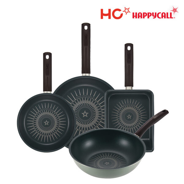 [HC해피콜] 버던트 티타늄 IH 프라이팬 4종C (20후,계란말이팬,28후,28궁) - KN541샵