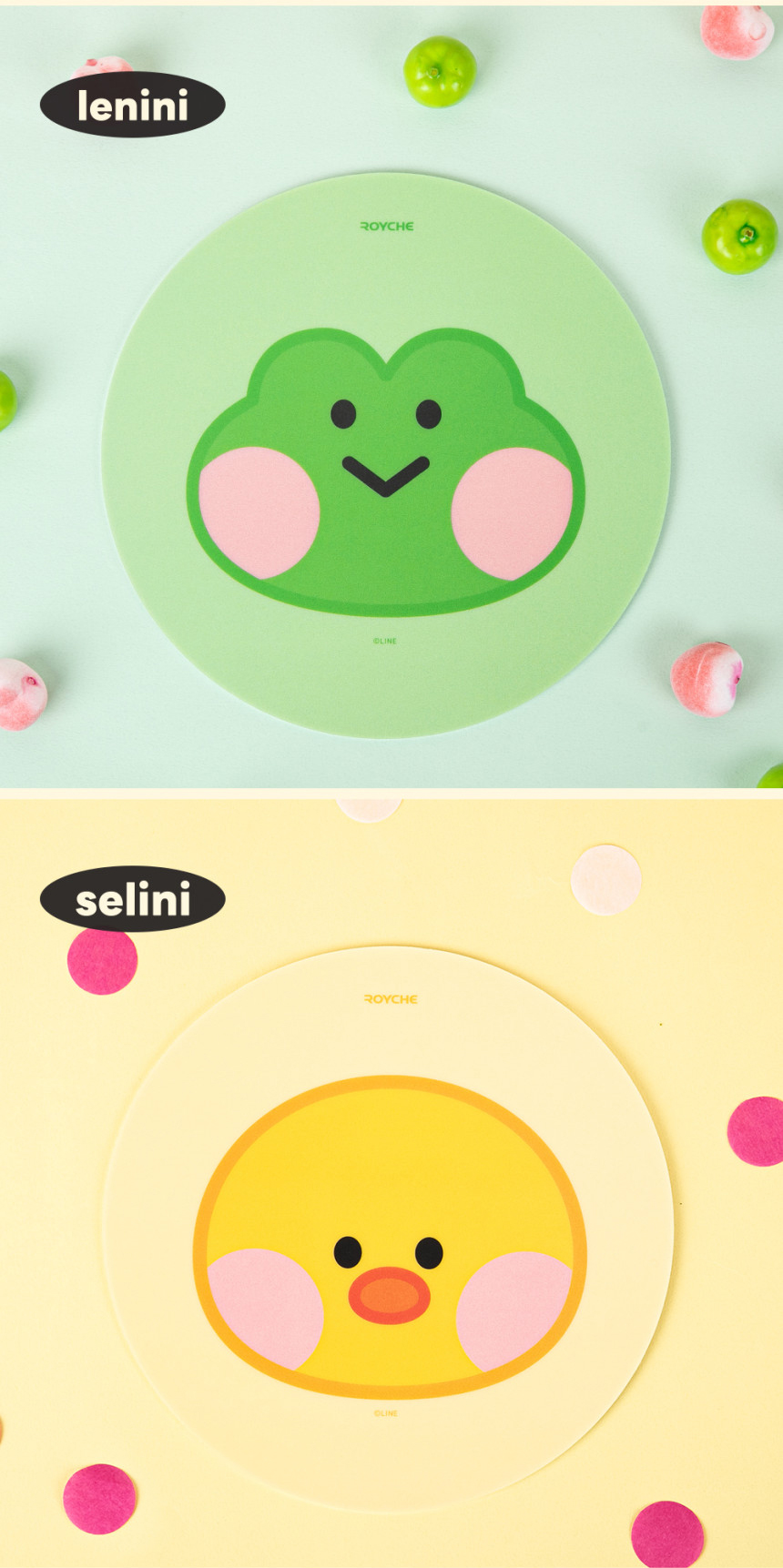 LINE FRIENDS 라인프렌즈 minini 마우스패드 - 핫트랙스