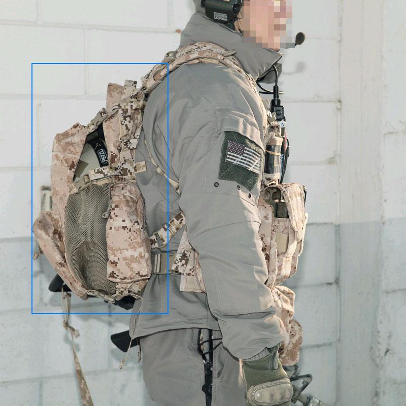 Devgru NSW Navy Seal AOR1 Tactical Molle Yote Assault Hydration Back ...