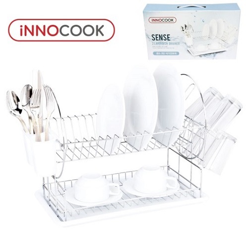 [이노쿡] 센스 2단 식기건조대 - KN541샵
