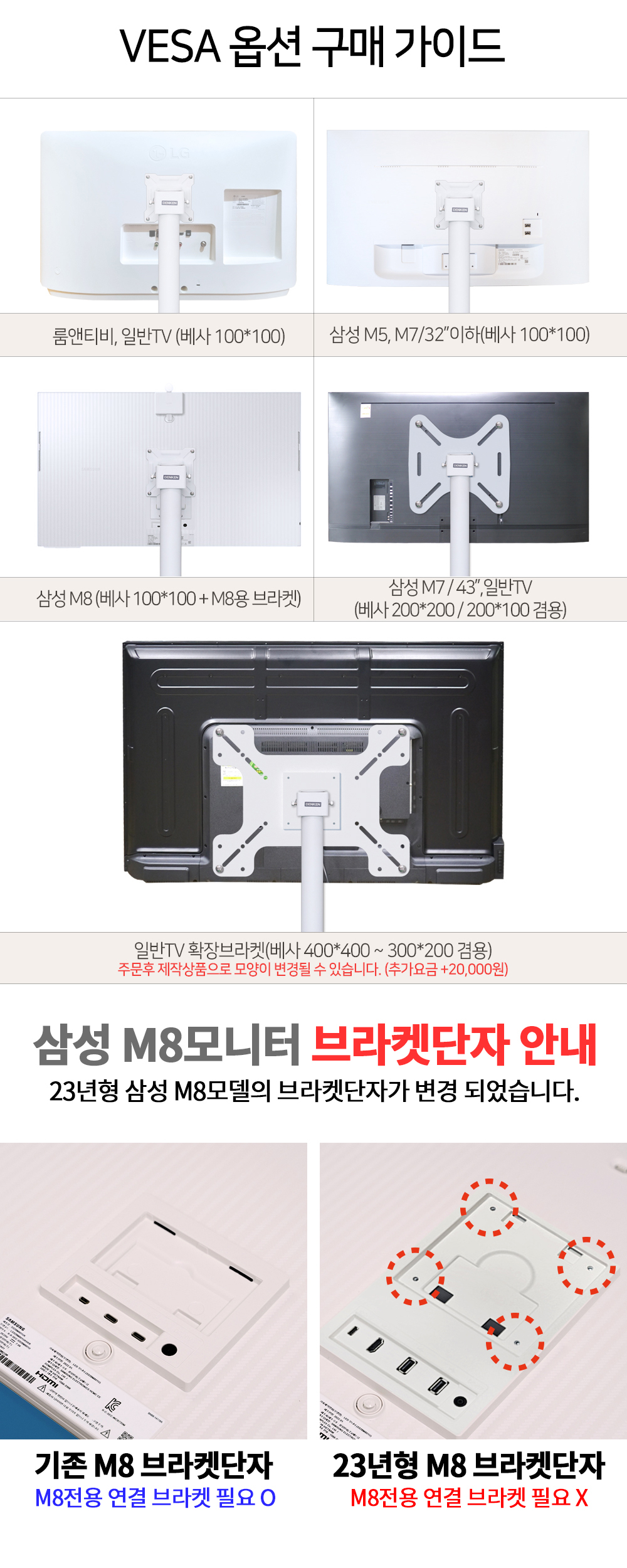 TV스탠드 > 이동식티비거치대 43" 109cm이하 M5 M7 M8 룸앤티비 삼탠 픽미스탠드 PI-250 | 오늘의집 쇼핑