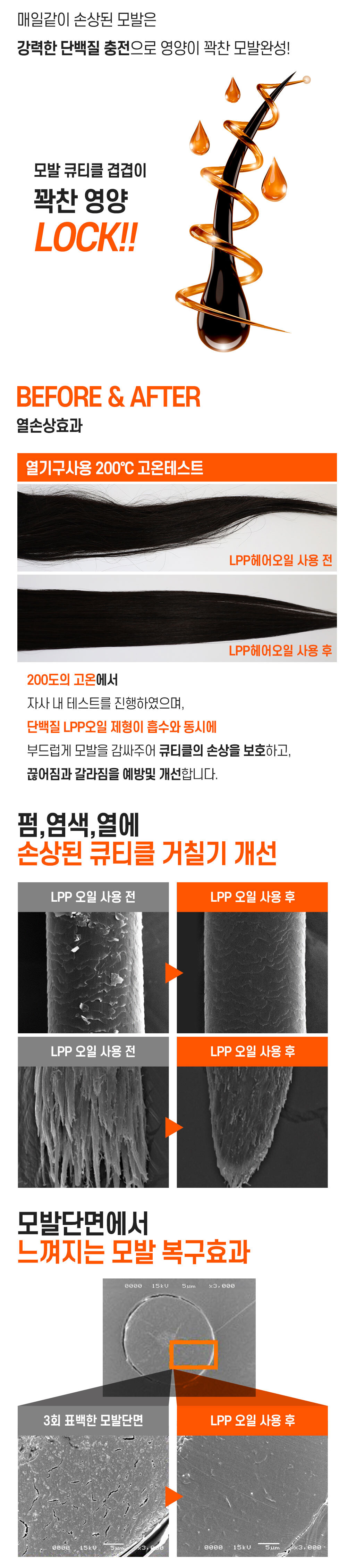 LPP 단백질 헤어 에센스 오일 105ml - 감도 깊은 취향 셀렉트샵 29CM