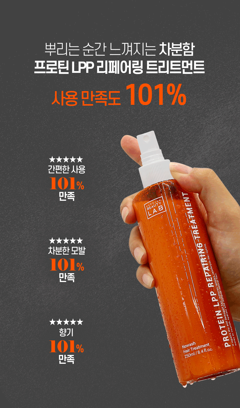 LPP 단백질 리페어링 뿌리는 트리트먼트 250ml - 감도 깊은 취향 셀렉트샵 29CM