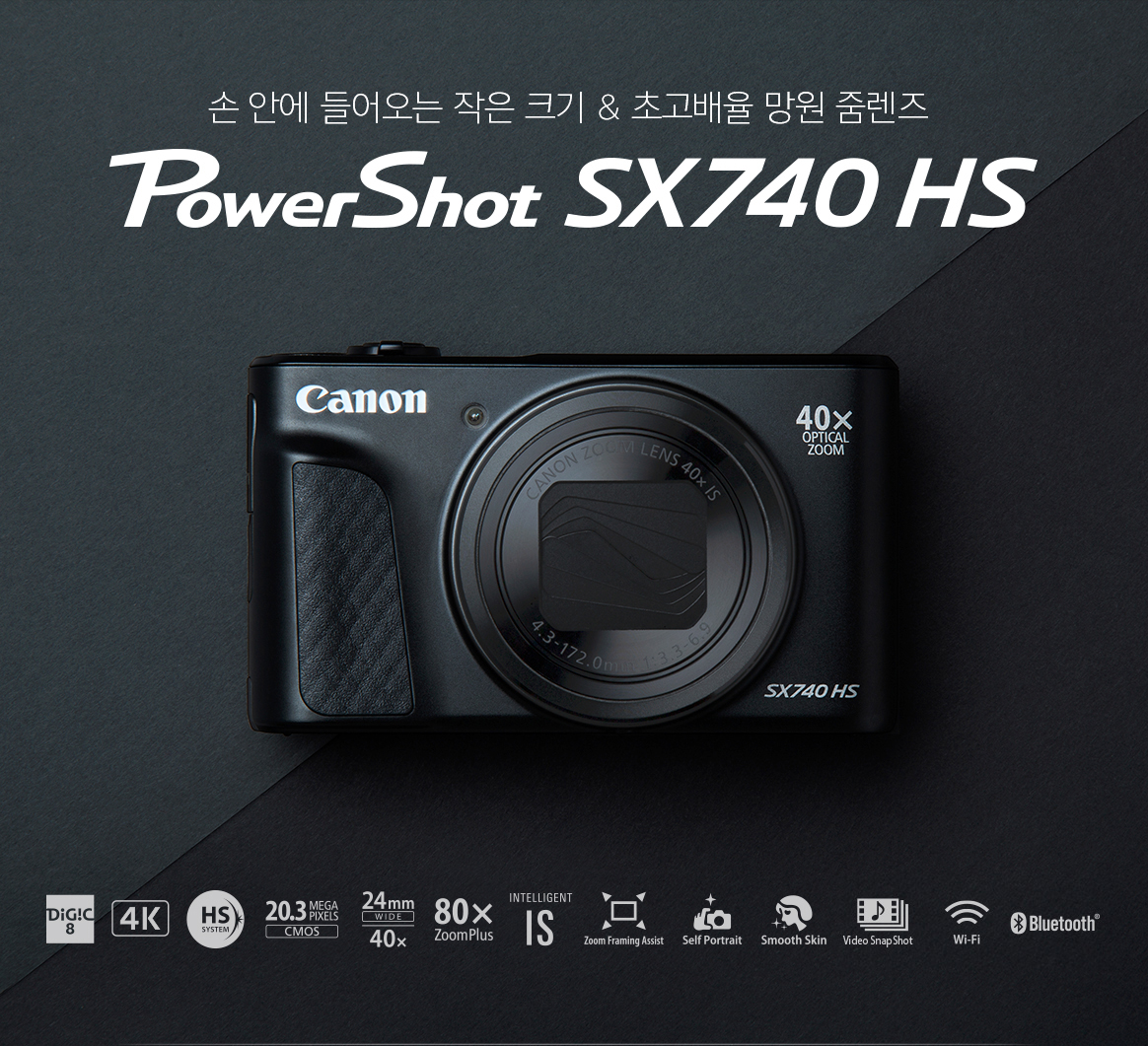 PowerShot SX740 HS - DKCamera