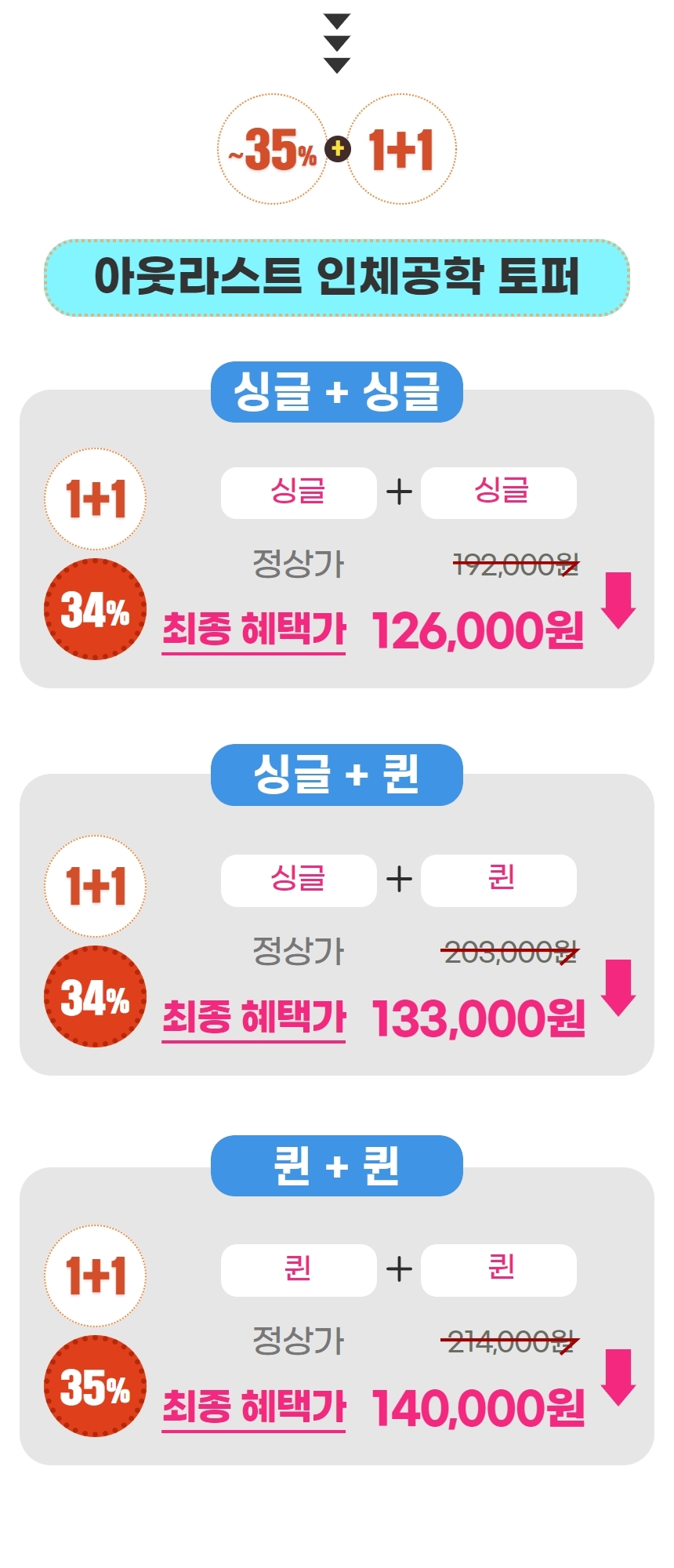 폭스베딩 | 아웃라스트 토퍼 사계절용- (퀸+퀸) | 갤러리아몰