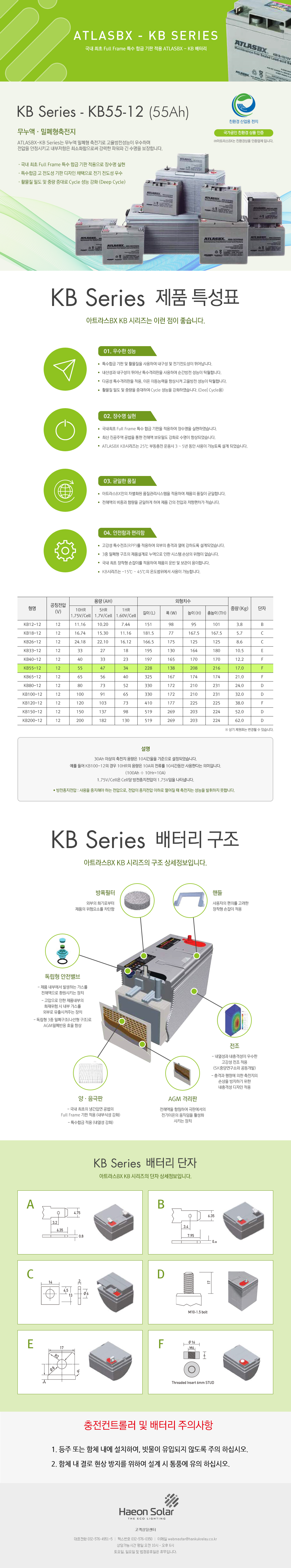 KB55-12 - (주)한국리레이 / 해온솔라