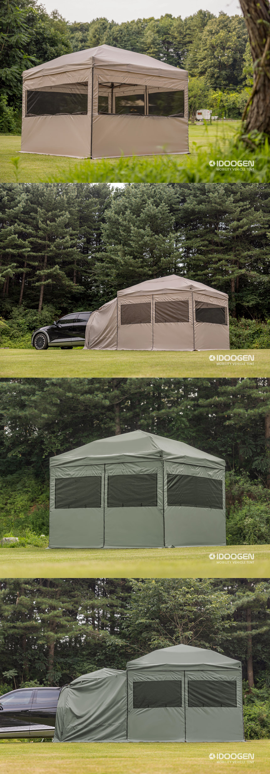 Mobility Alexander Standalone Car Tent Docking Screen Tent Shelter ...