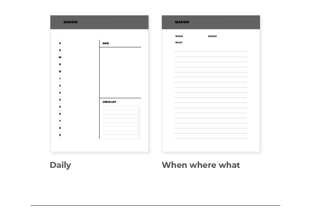 JSTORY 제이스토리 Planners, Calendars, Notebooks and Desk accessory