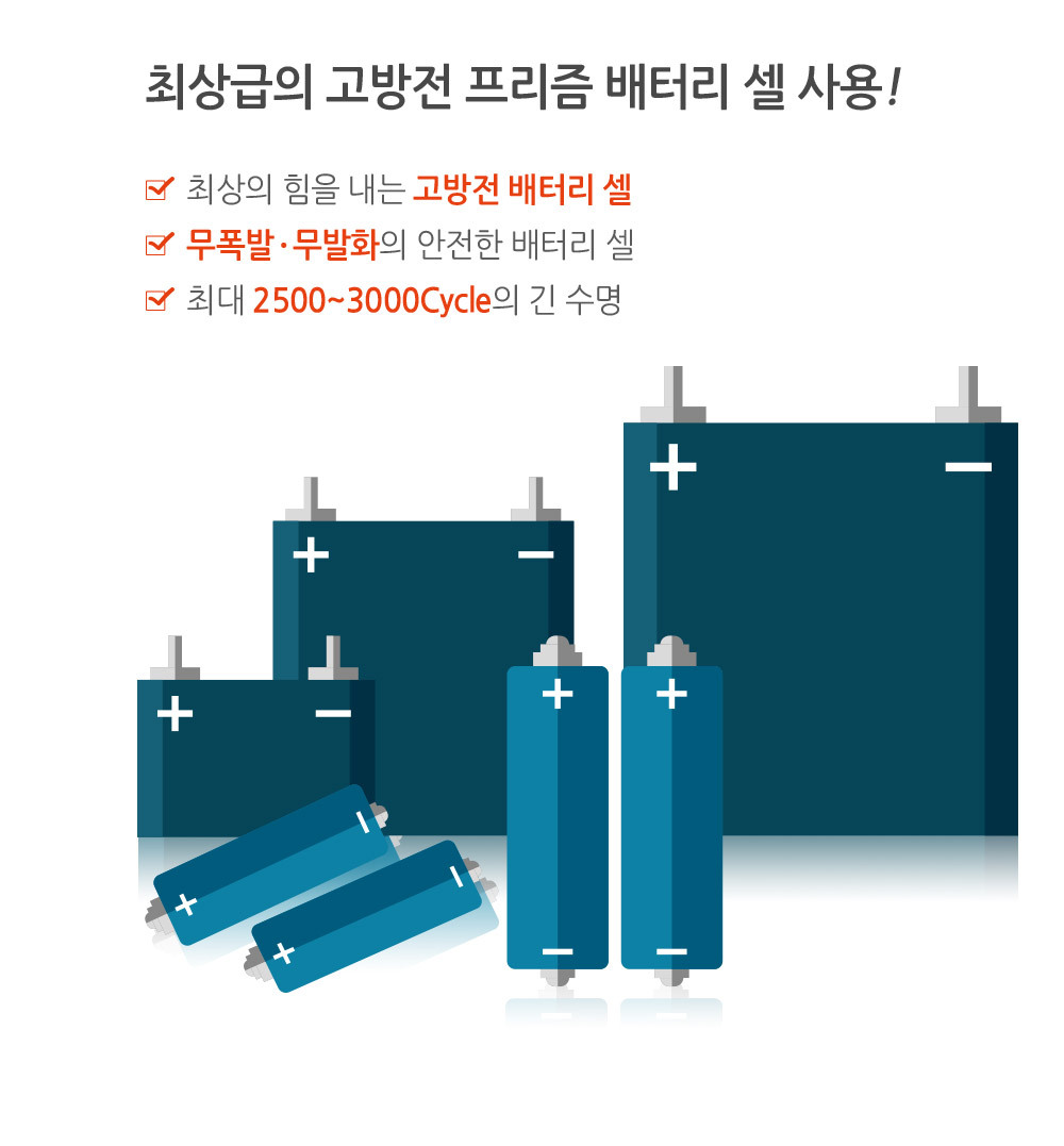 장수배터리 LFP리튬인산철 전동휠체어용 배터리 LFP-1250W (12V50Ah) > 전동휠체어 배터리 | 장수배터리