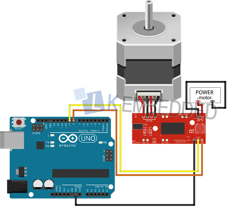아두이노 스테핑모터 Easy 드라이버 B123 : 엘케이 > BRAND SHOP > MCU보드/제어모듈