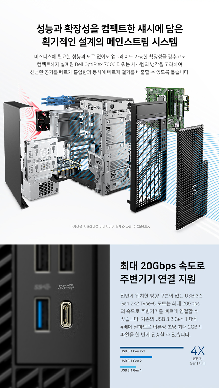 옵티플렉스 7000MT-WP02KR i7-12700 (8GB /512GB /Win10Pro) : 컴퓨존