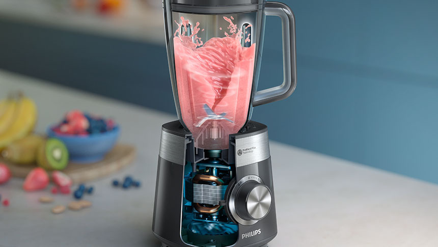 필립스 NEW 프로파워 믹서기 블렌더 5000시리즈 HR3032/00 - 감도 깊은 취향 셀렉트샵 29CM