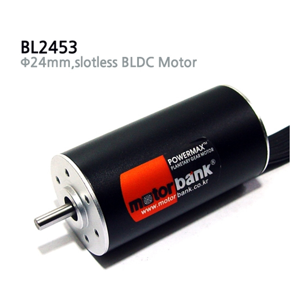 BL2453S Slotless BLDC 모터 파이24*53mm (HM1440)